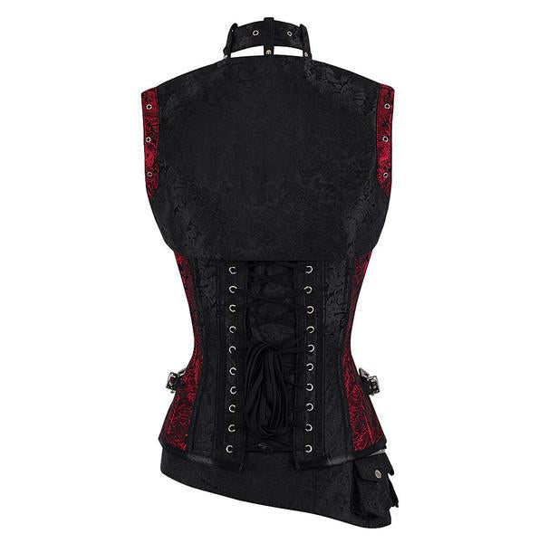 Lisa Steampunk Overbust Corset | Corsets Queen US-CA