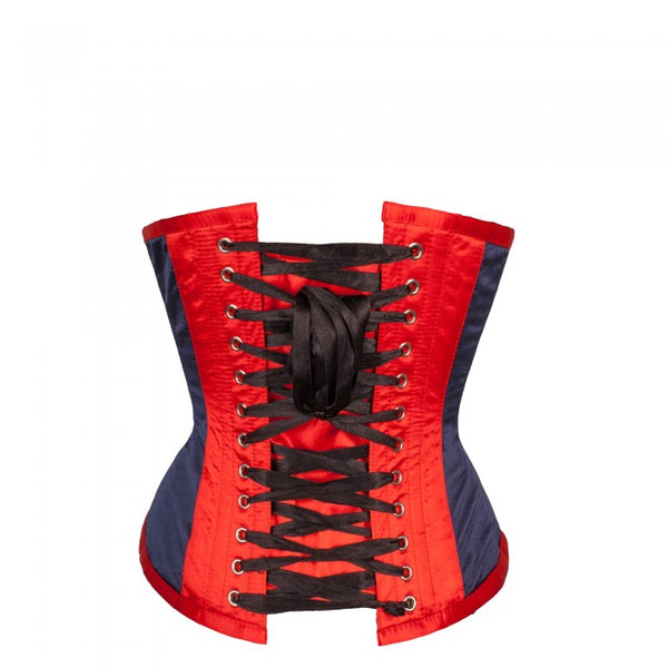 Kayle American Inspired Underbust Corset With White Pocket | Corsets ...