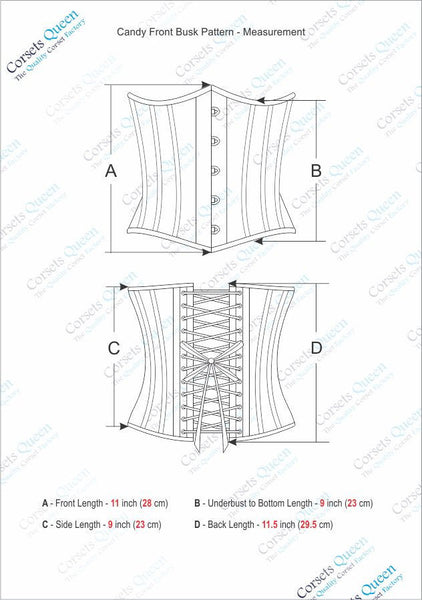 Caitlyn Custom Made Corset | Corsets Queen US-CA